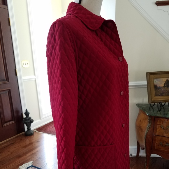Hilary Radley | Jackets & Coats | Classic Hillary Radley Quilted Coat ...